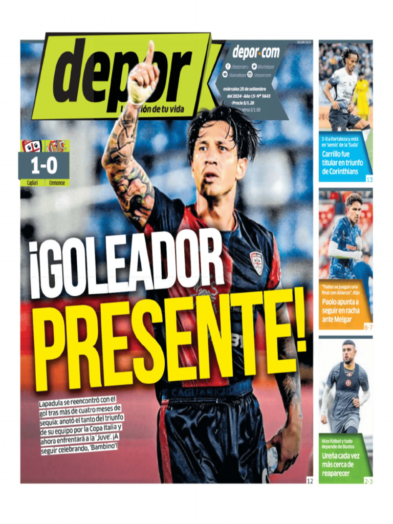 Depor ?25092024? | PDF