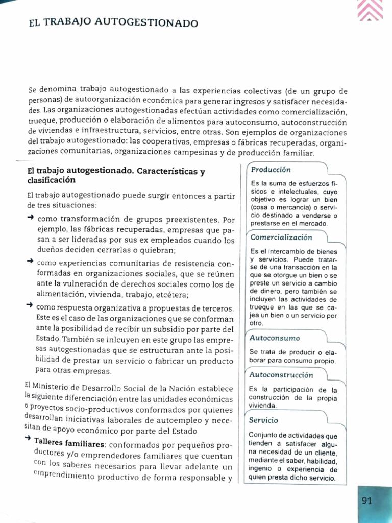 Trabajo Autogestionado | PDF