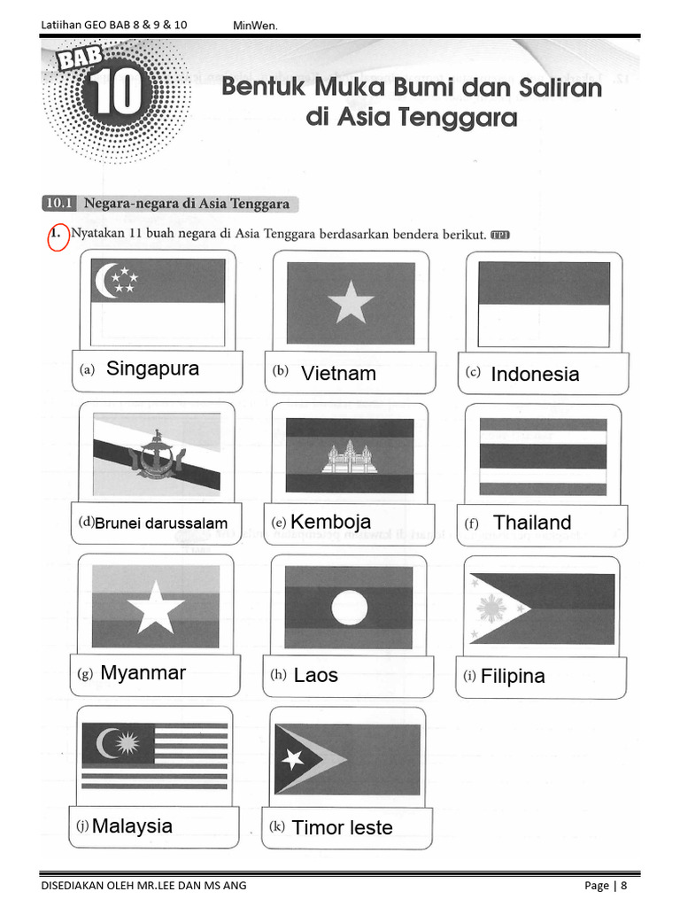 f1 Geo Bab 8 - 10 - Latihan | PDF