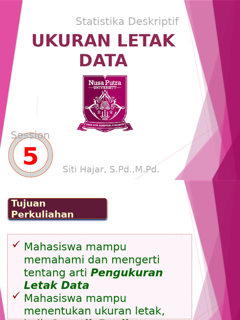 5 Ukuran Letak | PDF