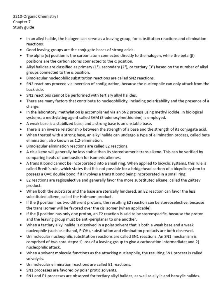 CH7 Study Guide | PDF