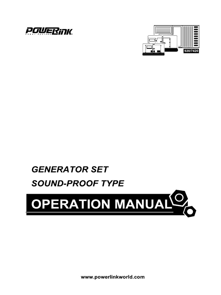 Operations Manual PowerLink | PDF