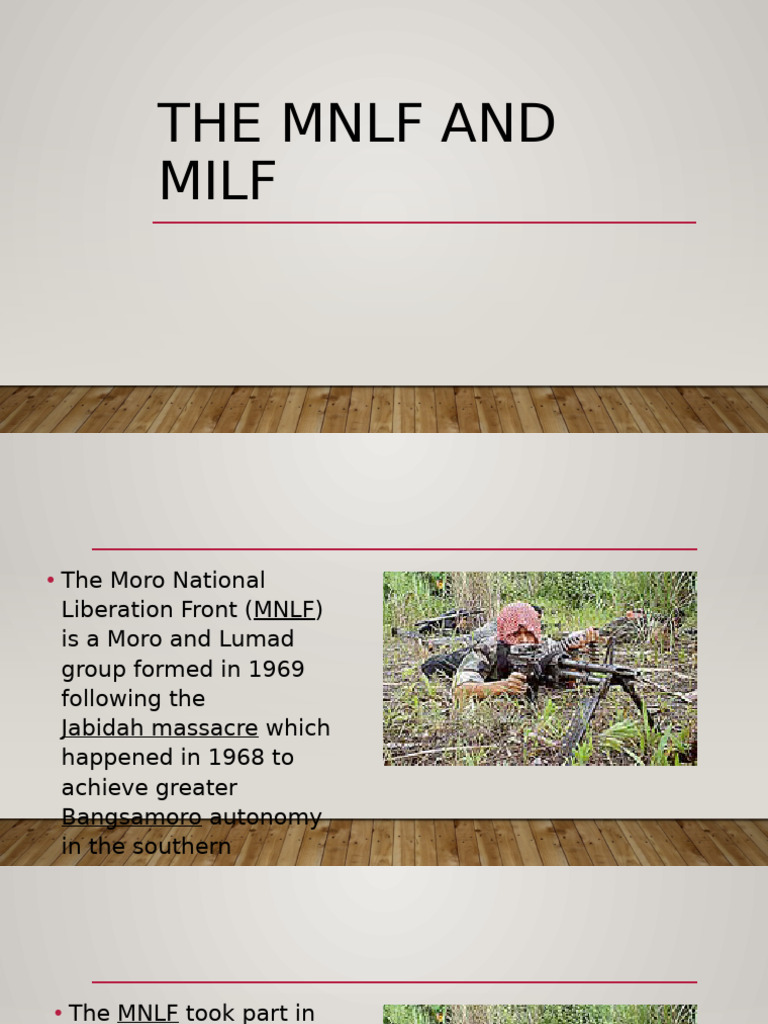 MNLF Milf | PDF