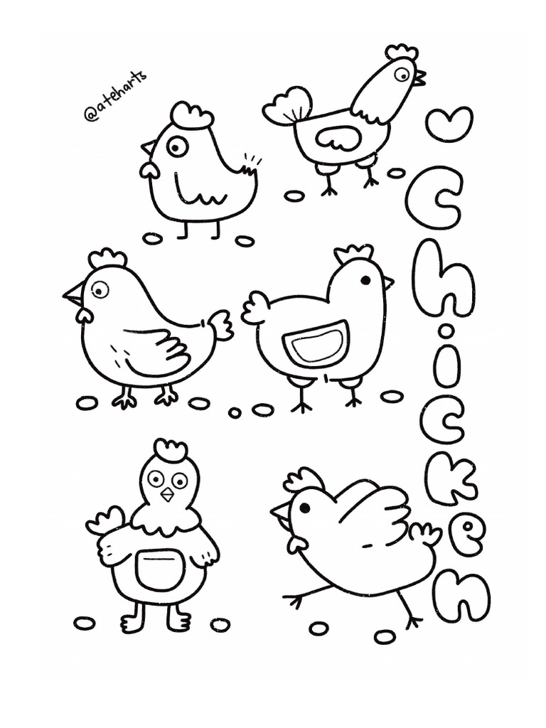 Free Doodle - Chicken | PDF