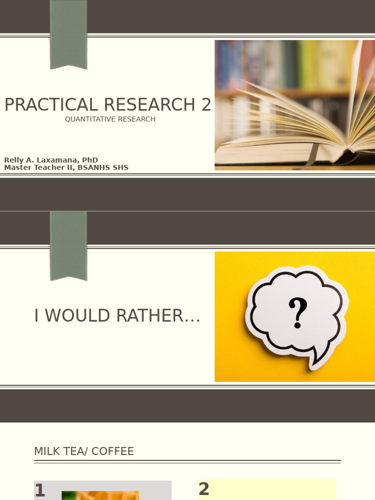 Practical Research 2 InTRO | PDF