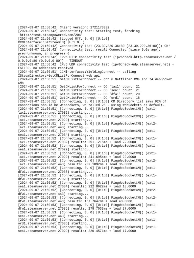 Connection Log | PDF