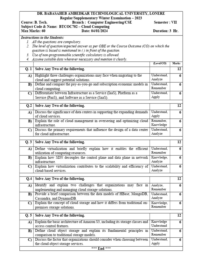 Cloud Computing | PDF