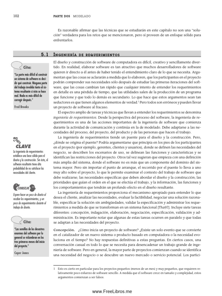 tareas de la determinacion de requerimientos | PDF
