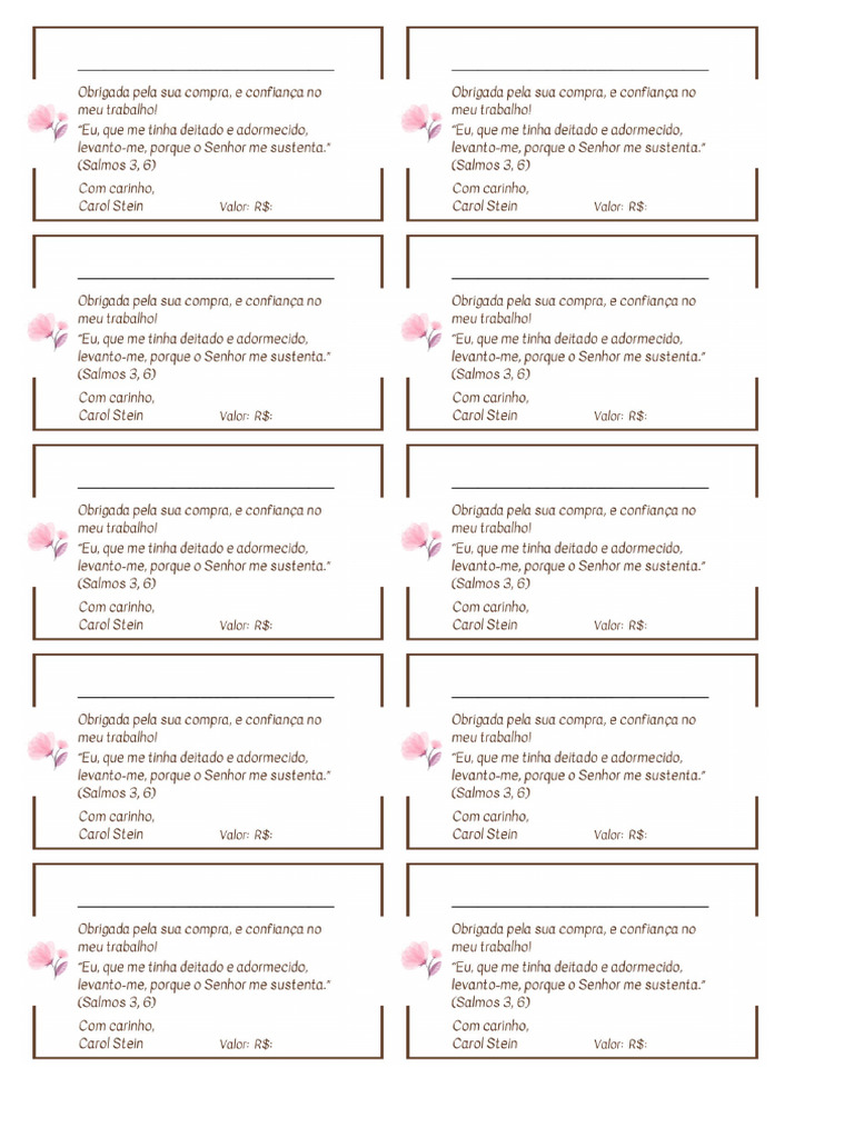 Recado 5 | PDF