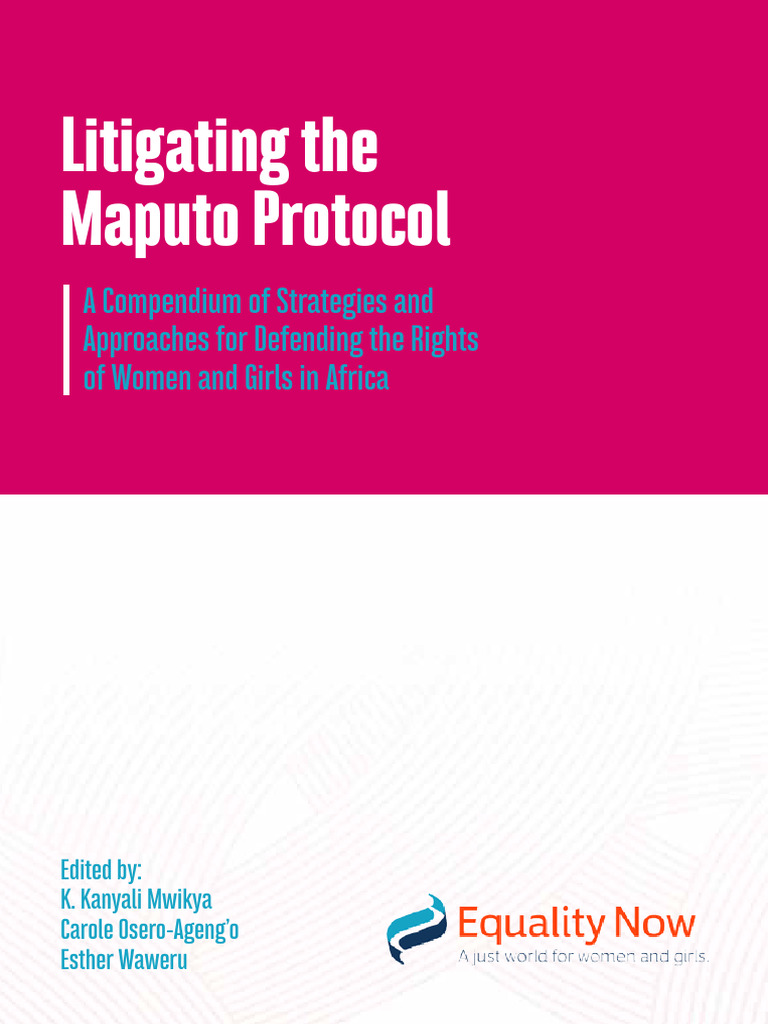 Compendium of Papers On The Maputo Protocol Equality Now 2020 Final | PDF
