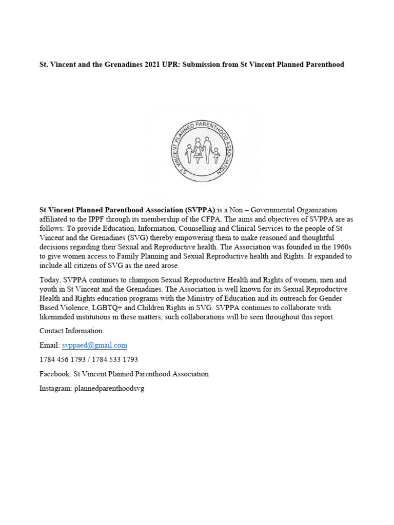 Ippf Upr39 VCT e Main | PDF