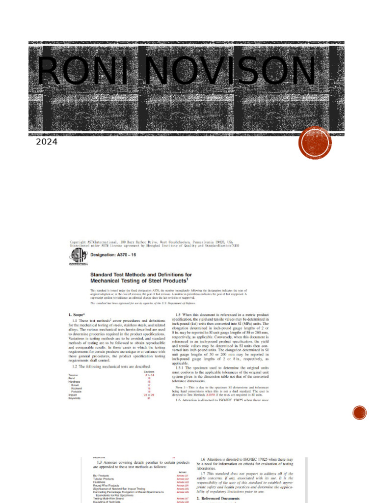Pengujian ASTM A370 | PDF