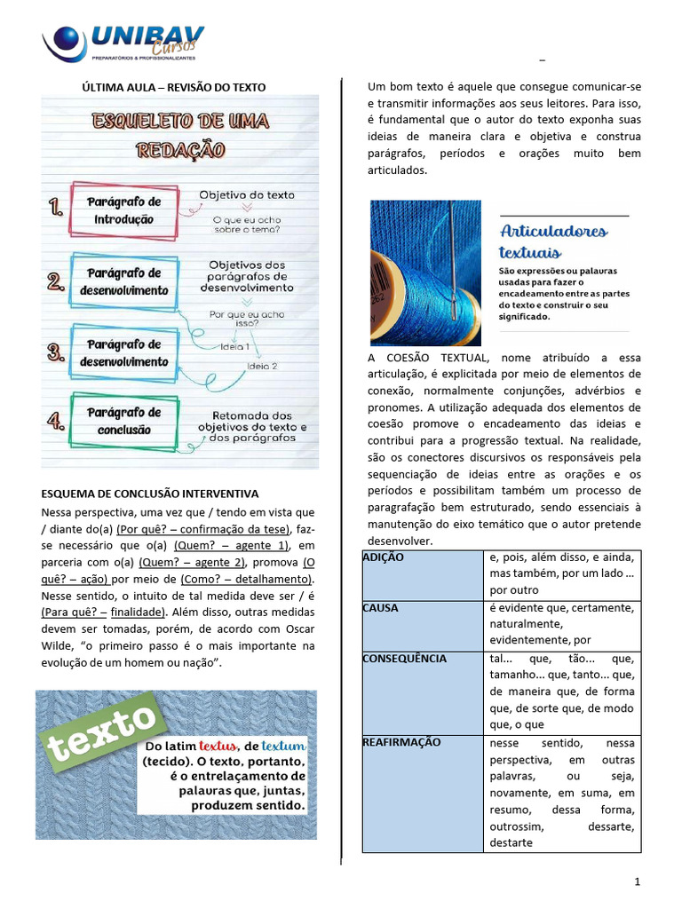 Última aula | PDF