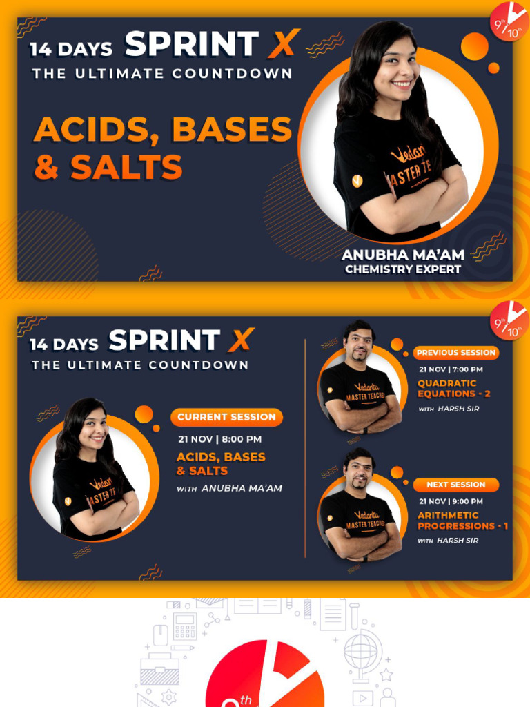 Sprint+X +chemistry+ +Acids,+Bases,+and+Salts | PDF