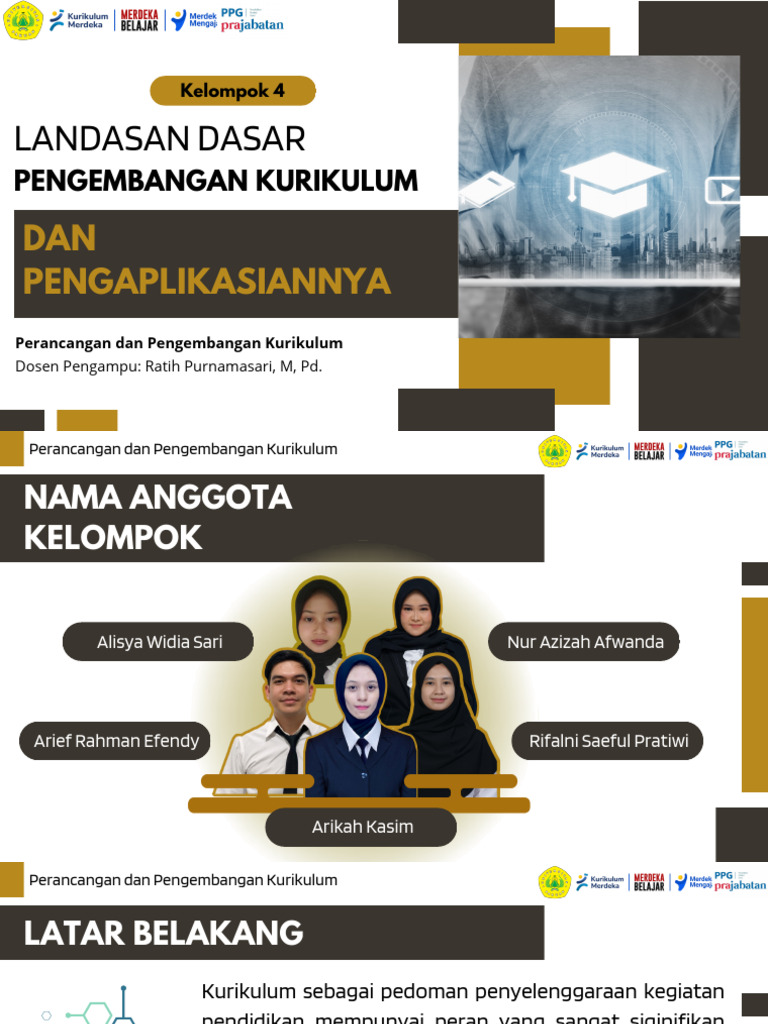 Kelompok 4 - Landasan Dasar Pengembangan Kurikulum | PDF