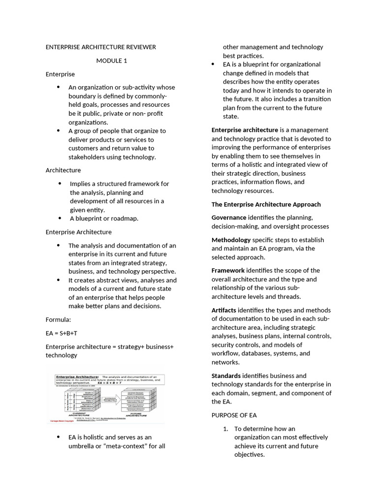 ENTERPRISE-ARCHITECTURE-REVIEWER | PDF