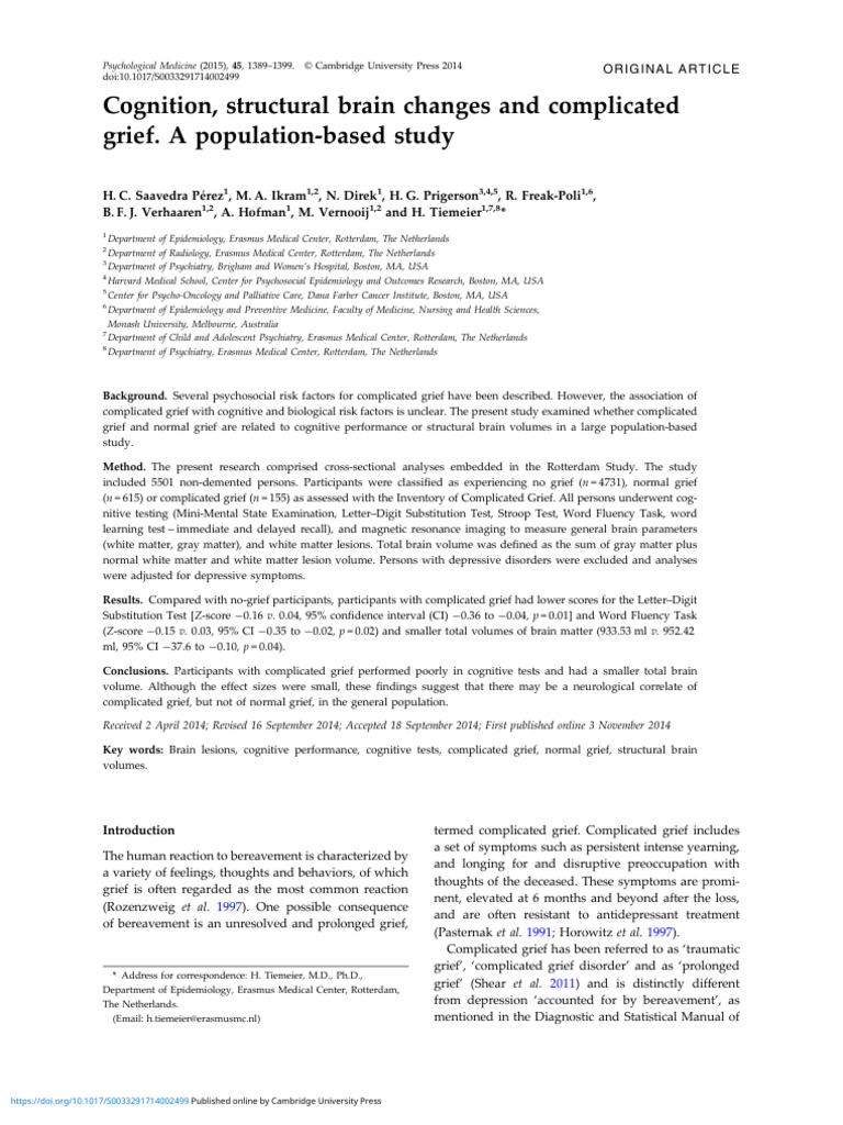 Saavedra Et Al - Cognition | PDF