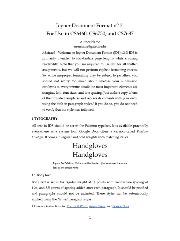 JDF 2.2 Starter Document (Google Docs) | PDF