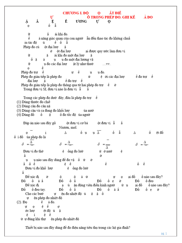 10cnn-Bai 3. Thuc Hanh Tinh Sai So Trong Phep Do. Ghi Ket Qua Do | PDF