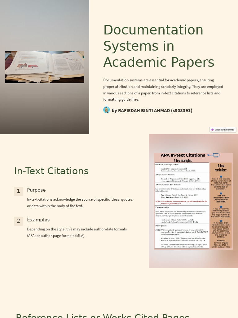 Documentation-Systems-in-Academic-Papers | PDF
