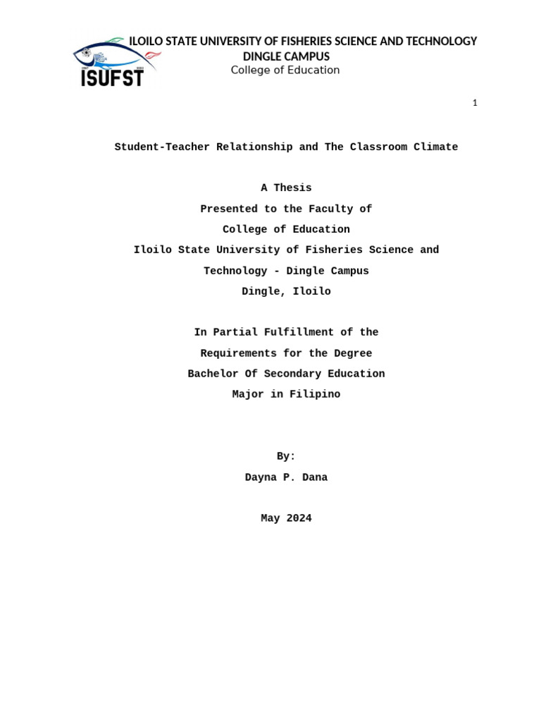 Dana Thesis-2024-2025 1.1 | PDF