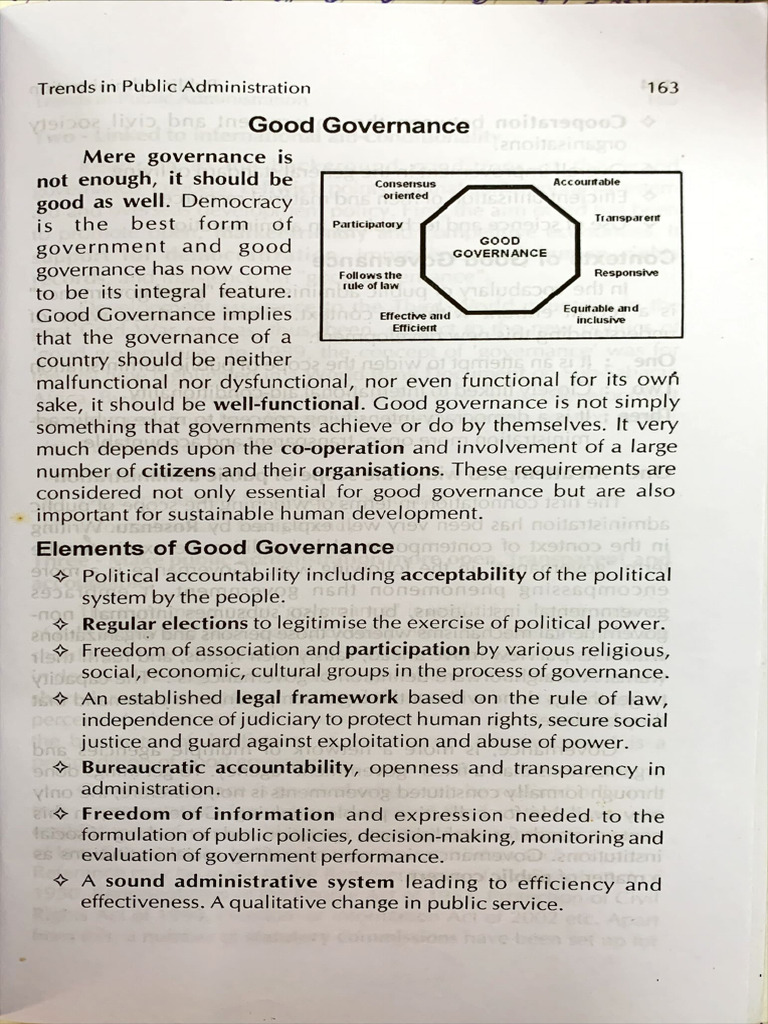 Good Governance | PDF