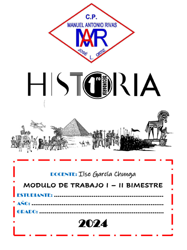 Modulo Historia 1 Sec | PDF | Vida | Historia