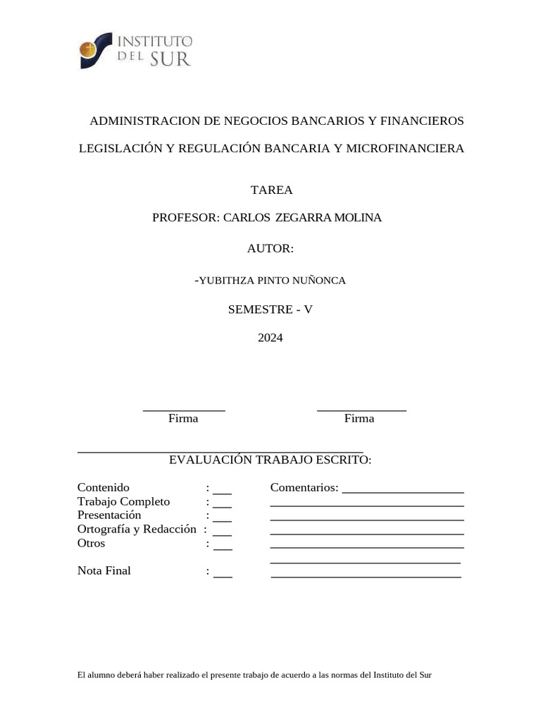 Tarea Legislacion | PDF