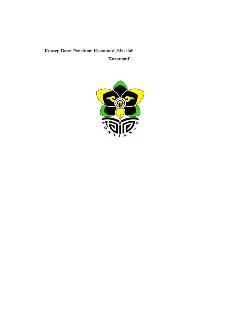 Makalah Metopen Kel. 1 | PDF