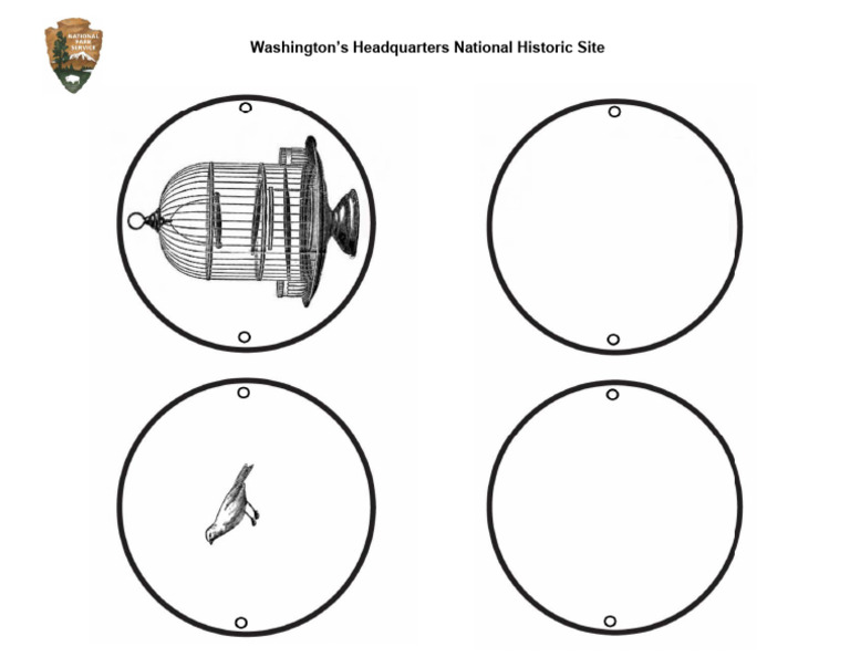 Make A Thaumatrope Downloadable Template | PDF