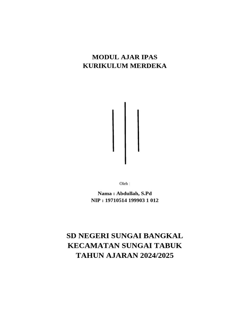 Cover Modul Ajar Kurikulum Merdeka | PDF