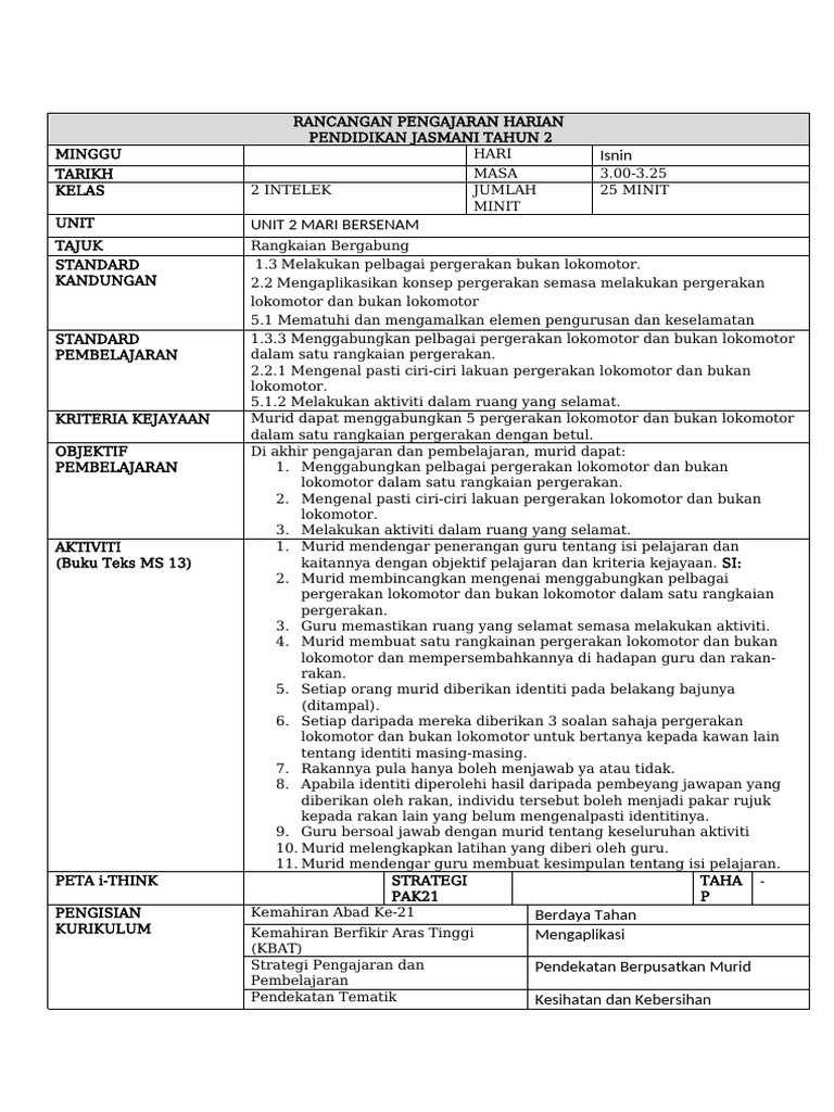 RPH PJ 2 INTELEK M6 | PDF