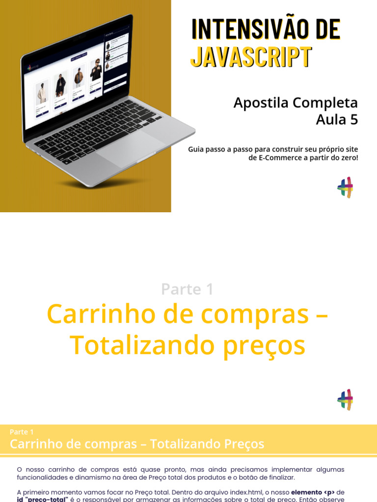 Apostila Intensivão de Javascript - Aula 5 | PDF