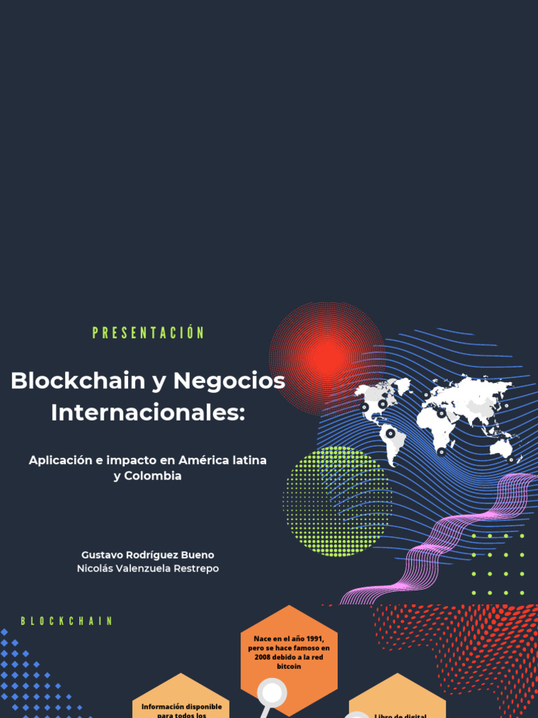 Blockchain y Negocios Internacionales PP | PDF