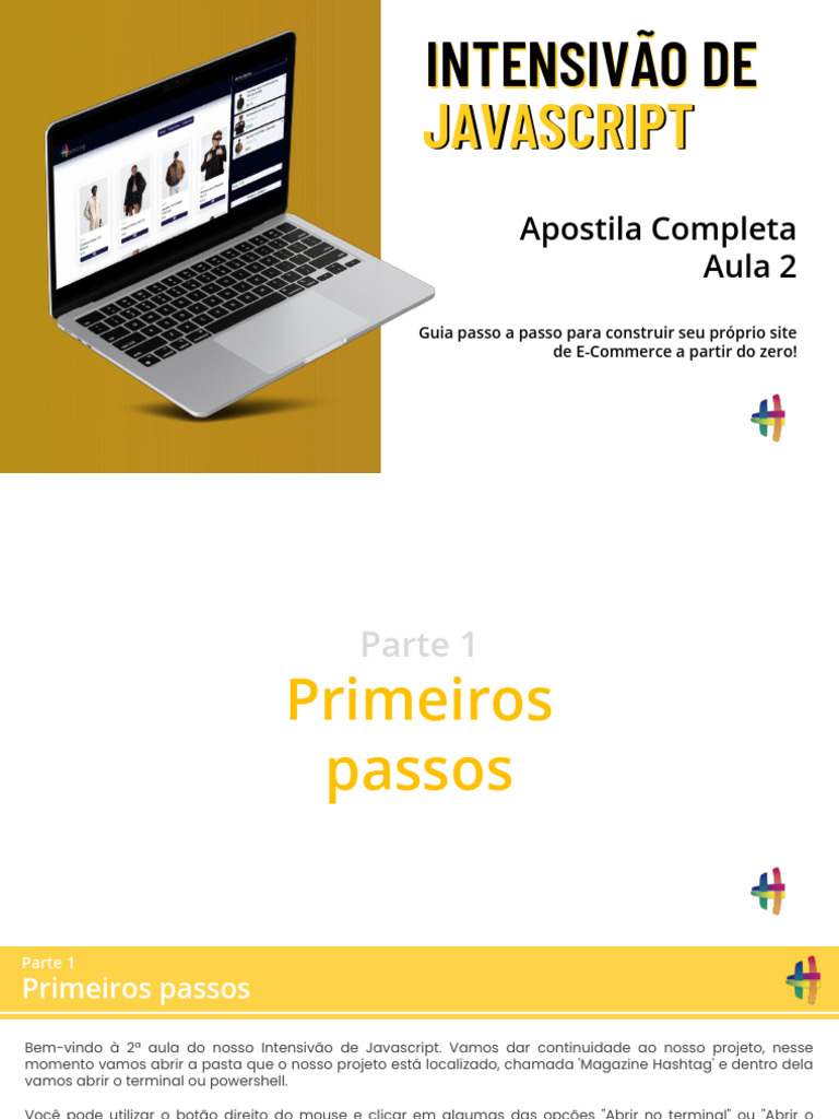 Apostila Intensivão de Javascript - Aula 2 | PDF