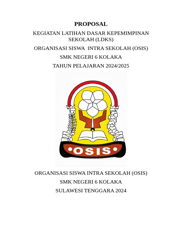 PROPOSAL Ldks 2024 | PDF
