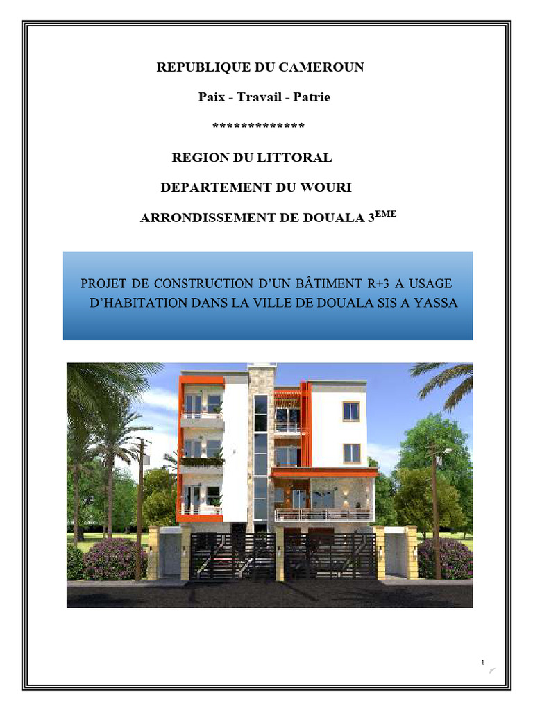 Dossier Architectural M. DONGNOU Billy-1 | PDF