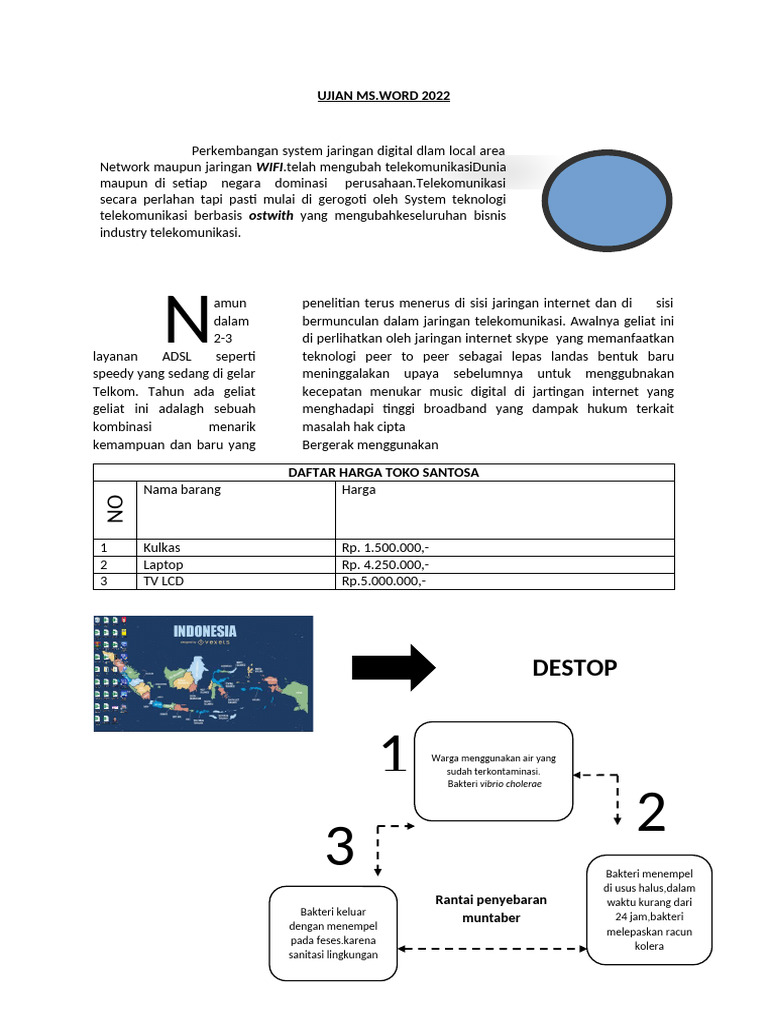 Ujian Ms - Word | PDF