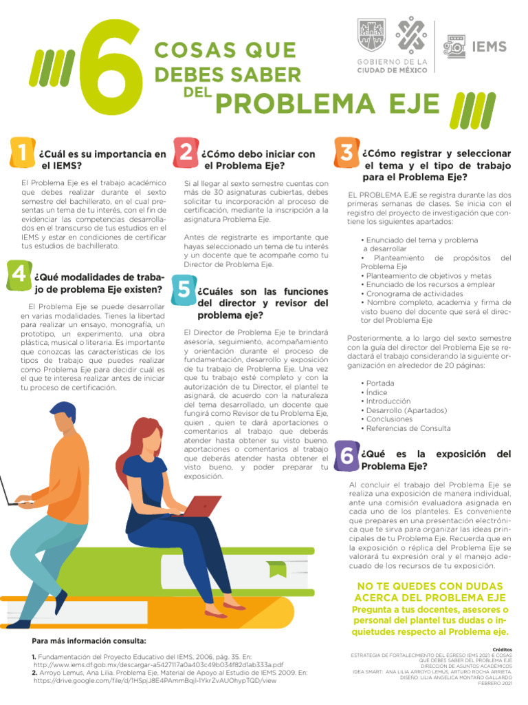 Guía del Problema Eje en IEMS | PDF | Crecimiento personal y profesional | Arte