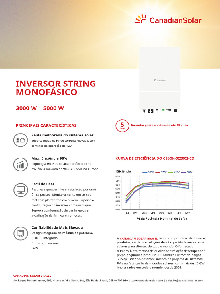 Datasheet - CSI 35K S22002 ED - V1 | PDF