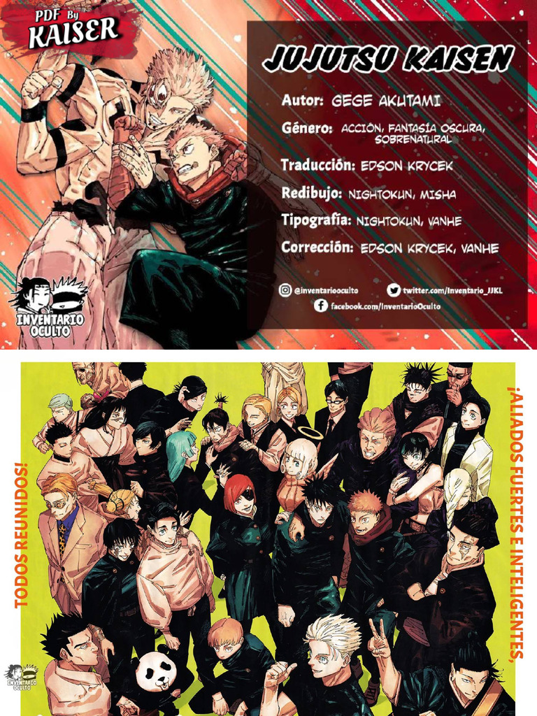 │271 Final│Jujutsu Kaisen | PDF