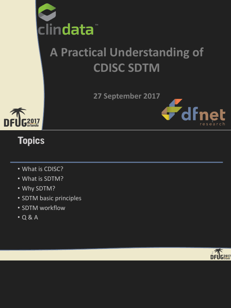Clindata SDTM Training (PDFDrive) | PDF
