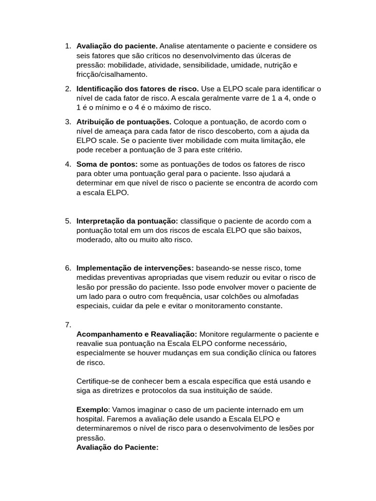 Escala ELPO | PDF