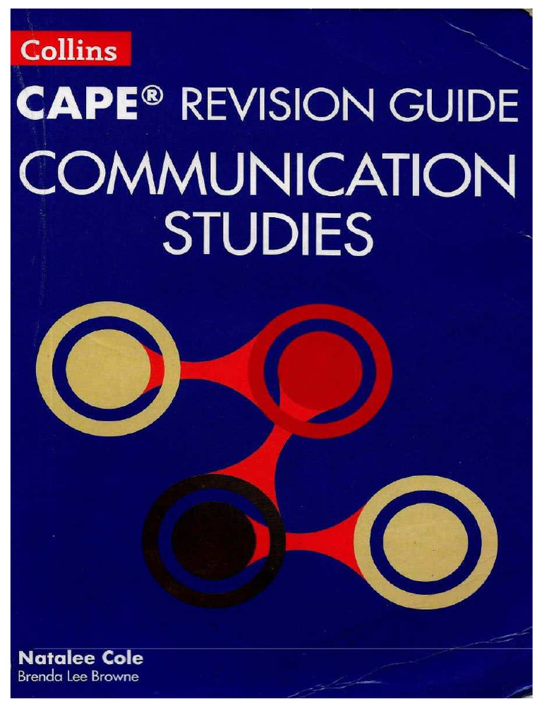 Collins Cape Communication Studies Revision Guide | PDF