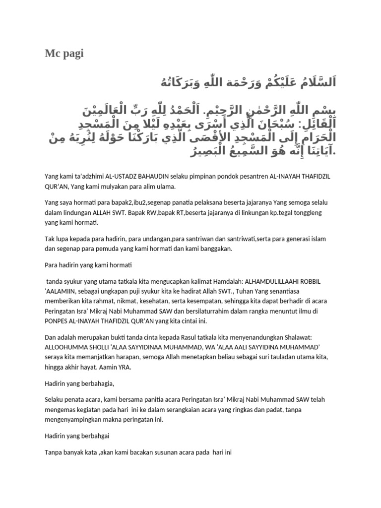 contoh teks emsi | PDF