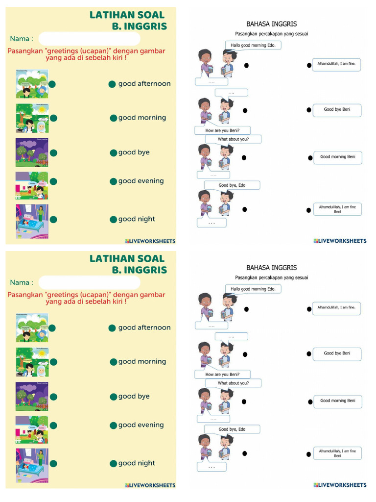 Soal Good Morning | PDF
