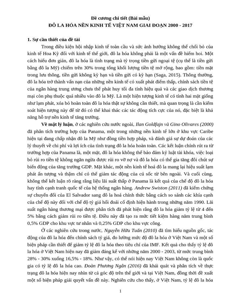 Mau de Cuong Chi Tiet KLTN | PDF