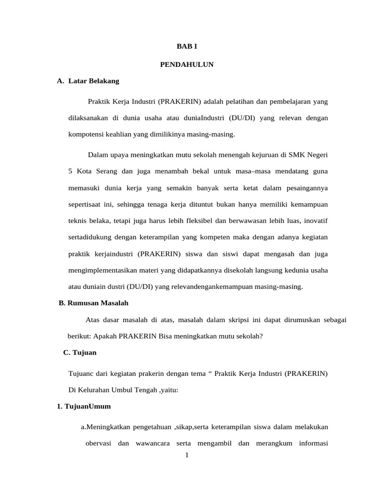 Laoran Nia Bab 1 | PDF