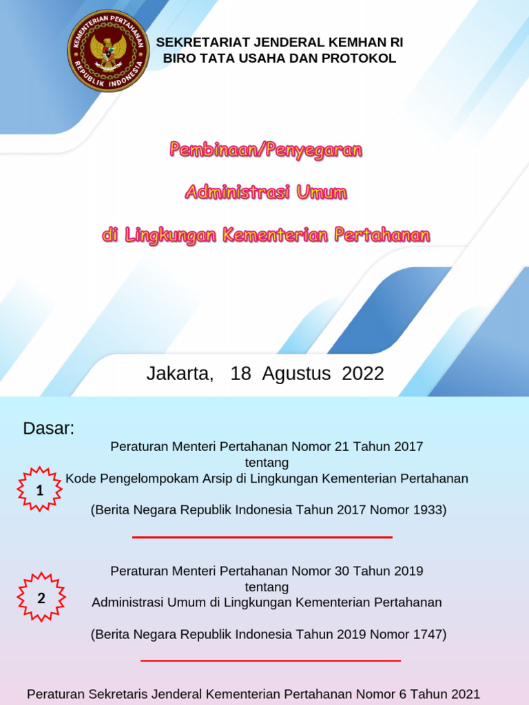 Pembinaan Takah 18 Agt 2022 | PDF