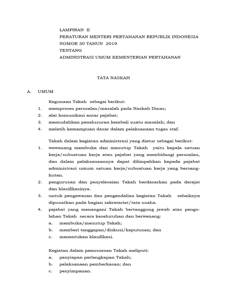 Lampiran II, Takah Cetak | PDF